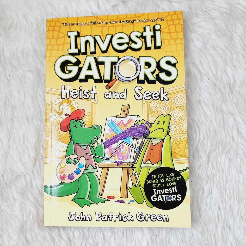 [หนังสือ Comics] InvestiGators: Heist and Seek (InvestiGators, 6) by ...