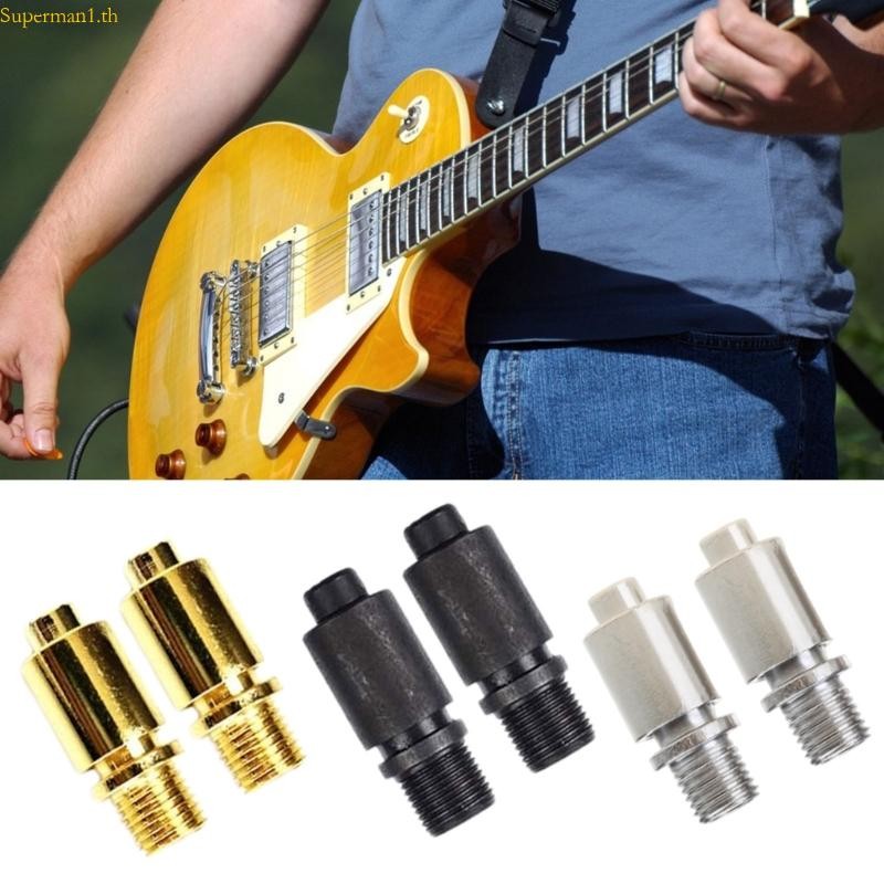 ที่ดีที่สุด 2 ชิ้นกีตาร์ไฟฟ้า Tremolo Arm Socket Whammy Bar Jacks ...