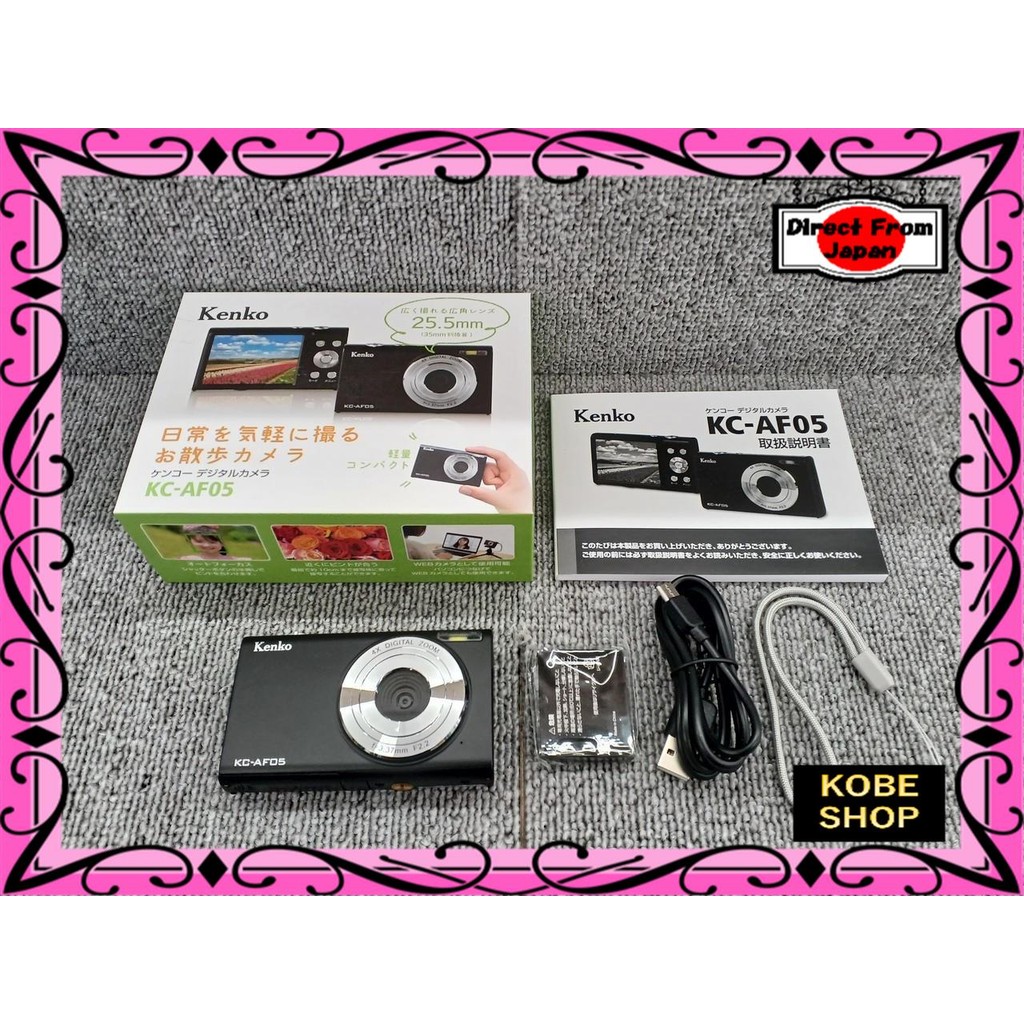【ส่งตรงจากญี่ปุ่น】 KENKO KC-AF05 เปิดแล้วไม่ได้ใช้! กล้องดิจิตอล 【สินค้ามือสอง】 | Shopee Thailand