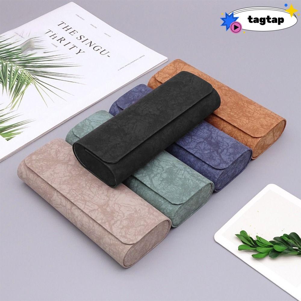 กล่องใส่แว่นตา TAGTAP,แว่นตาป้องกันหนัง PU ,แว่นตาเปลือกแข็งป้องกันการ ...