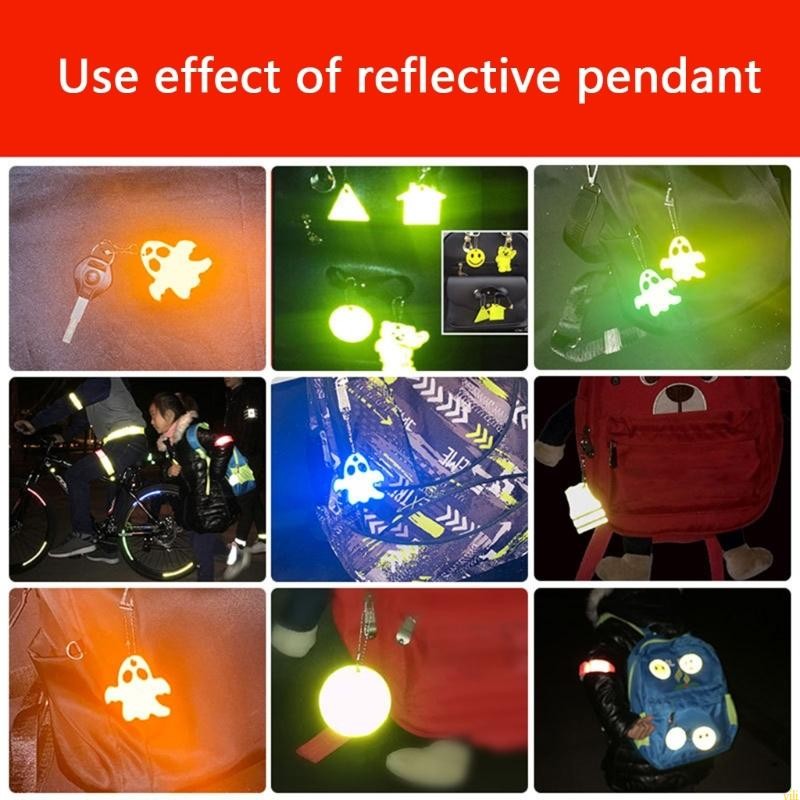 Yili จี้สะท้อนแสง Ghost Style Safety Reflectors Gear Safe Reflector ...