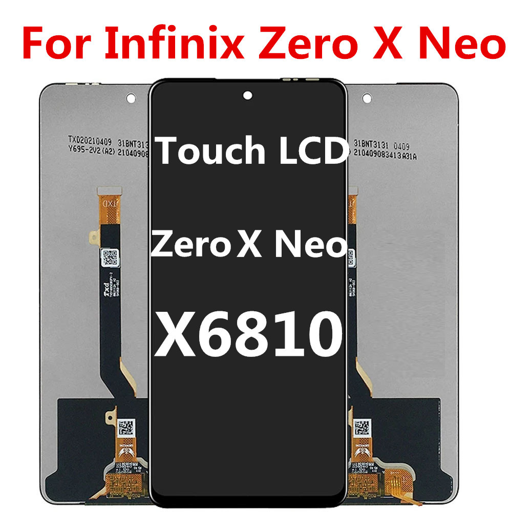 เหมาะสําหรับชุดประกอบหน้าจอ Infinix Infinix X6810 Zero X Neo Touch ...
