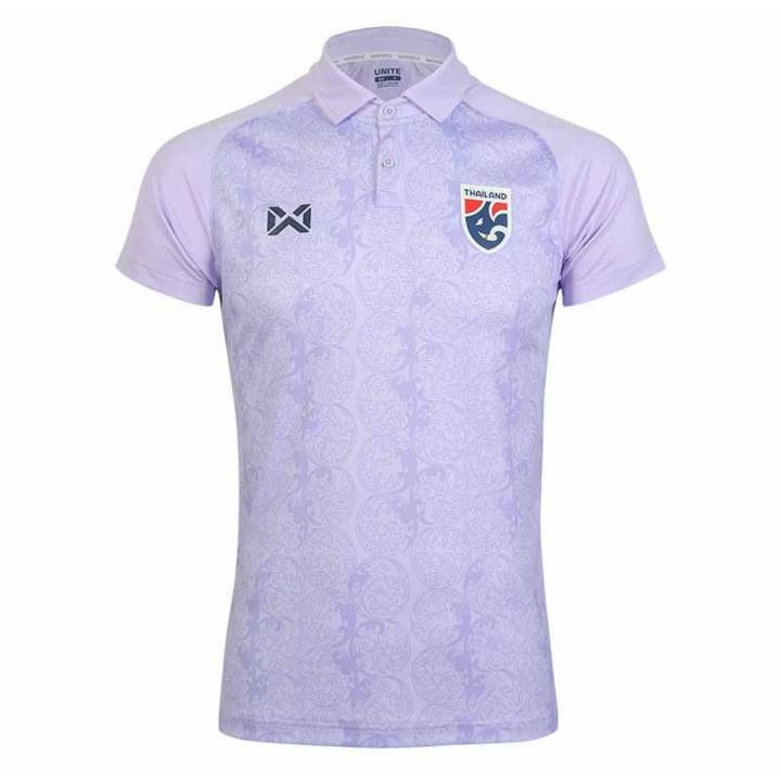 ของแท้ เสื้อเชียร์ โปโล ฟุตบอลทีมชาติไทย Warrix Thailand National Team ...