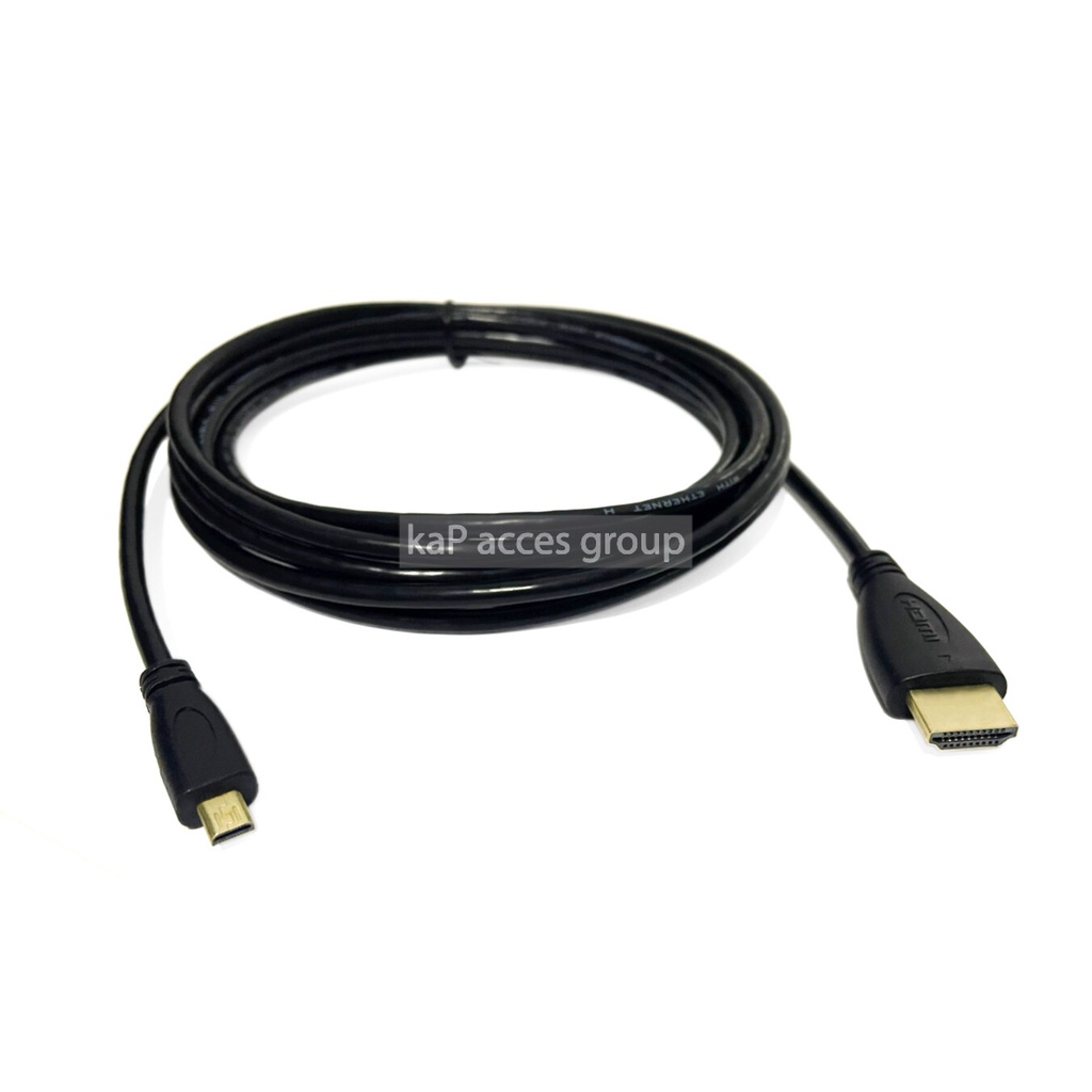 สาย Micro HDMI to HDMI สาย HDMI เสียกล้อง Sony, Nikon, Canon, Fujifilm ...