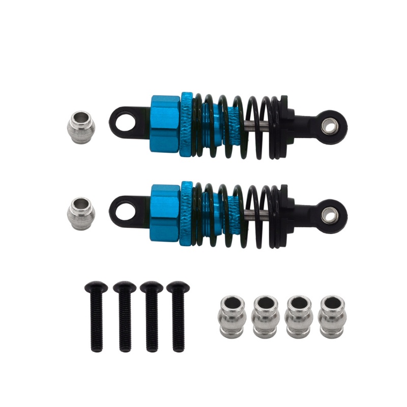 ชุดโช๊คอัพ อะลูมิเนียมอัลลอย สําหรับอัพเกรดรถบังคับ Tamiya TT-01 TT01 TT-02 TT02 1/10 2 ชิ้น ...