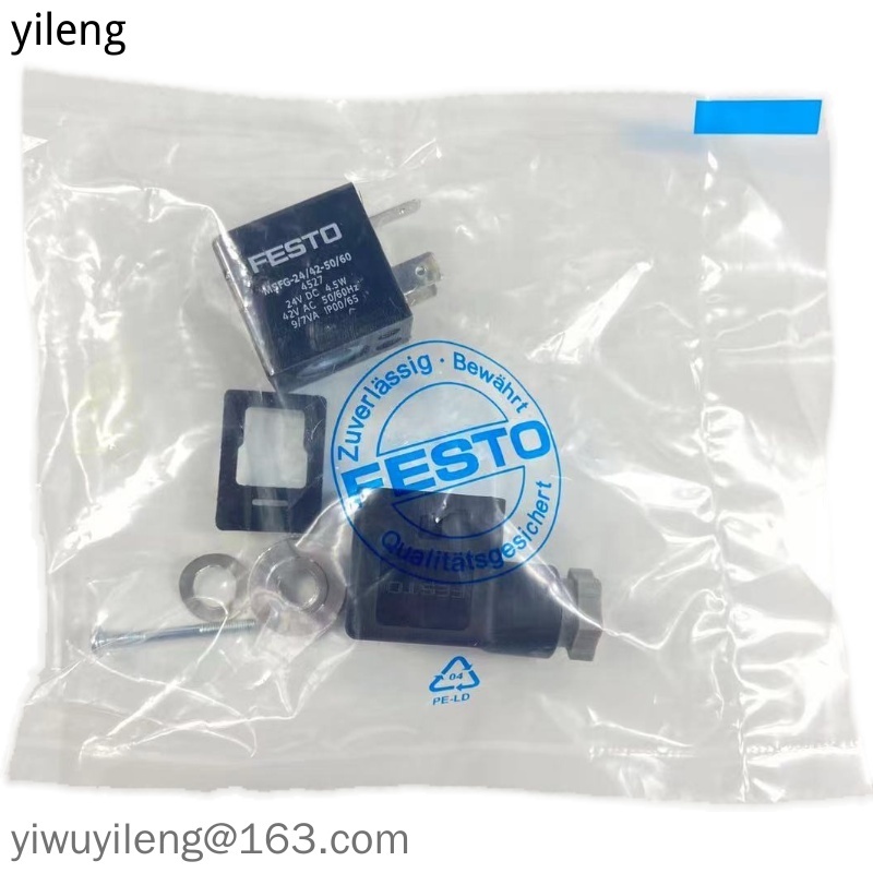 Festo คอยล์วาล์วโซลินอยด์ DC24V 230V MFH JFMF MSFG-24 42-50 60 4527 ...
