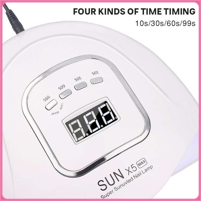 SUN X5plusเครื่องอบเล็บเจล 120วัตต์ UV LED Smart LampNail Dryer 2.0 ...