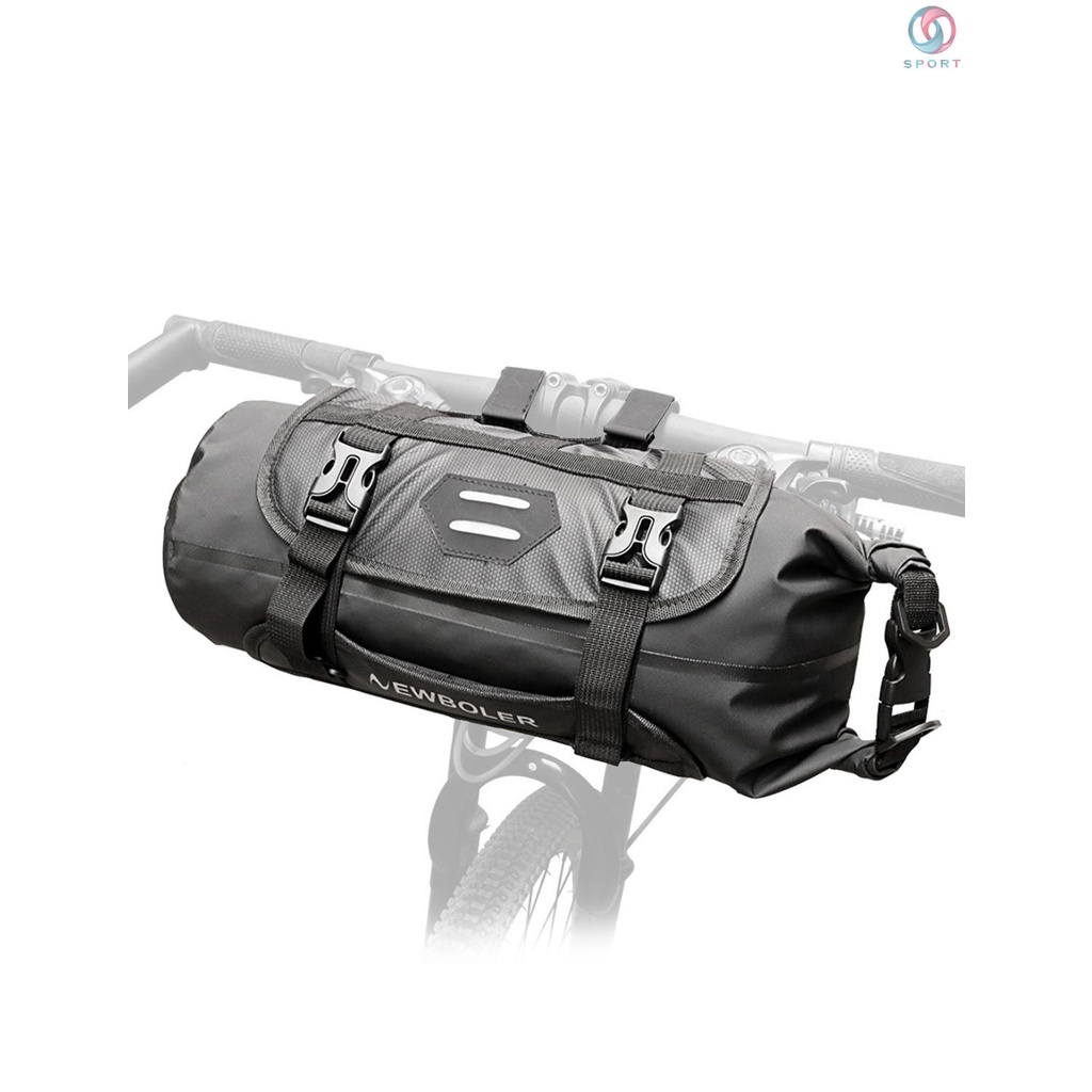 Bike Handlebar Bag Waterproof Adjustable Capacity Cycling Dry Pack ...
