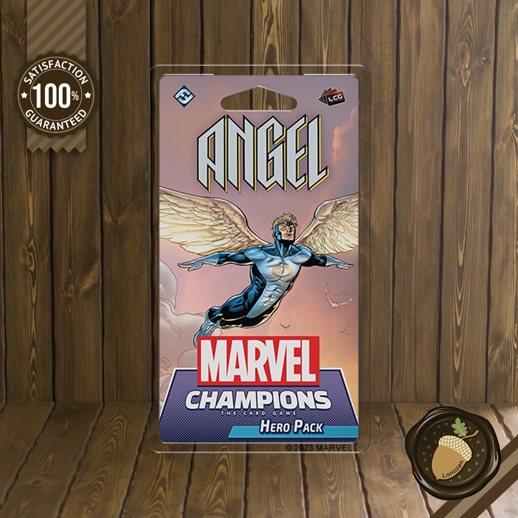 Marvel Champions: Hero - Angel Pack ส่วนเสริมบอร์ดเกมแท้ คู่มือภาษา ...