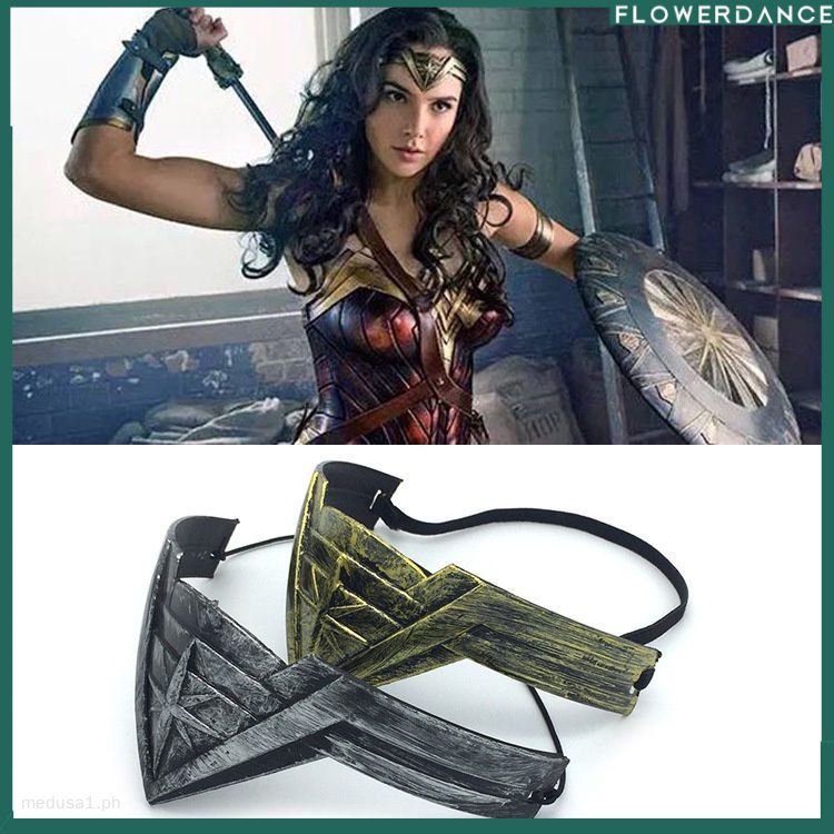 Wonder Woman แถบคาดศีรษะ Tiara Crown Headwear Cosplay Stage Props ฮา ...