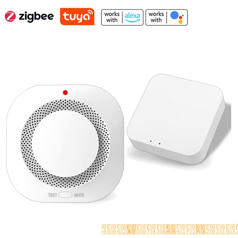 Tuya Zi-Gbee/wifi อัจฉริยะสูบบุหรี่ปลุกเครื่องตรวจจับก๊าซที่ติดไฟได้ ...