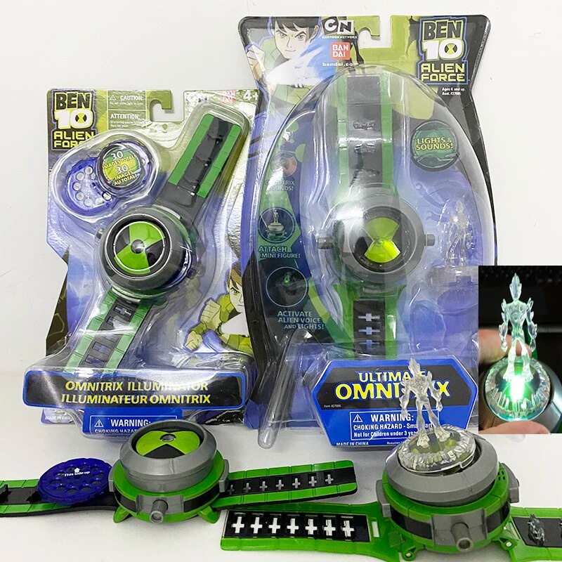 Ben10 Omnitrix นาฬิกา ของเล่น ญี่ปุ่น โปรเจคเตอร์ DAI ของแท้ นาฬิกา ฟิกเกอร์แอคชั่น Ben Ten ...