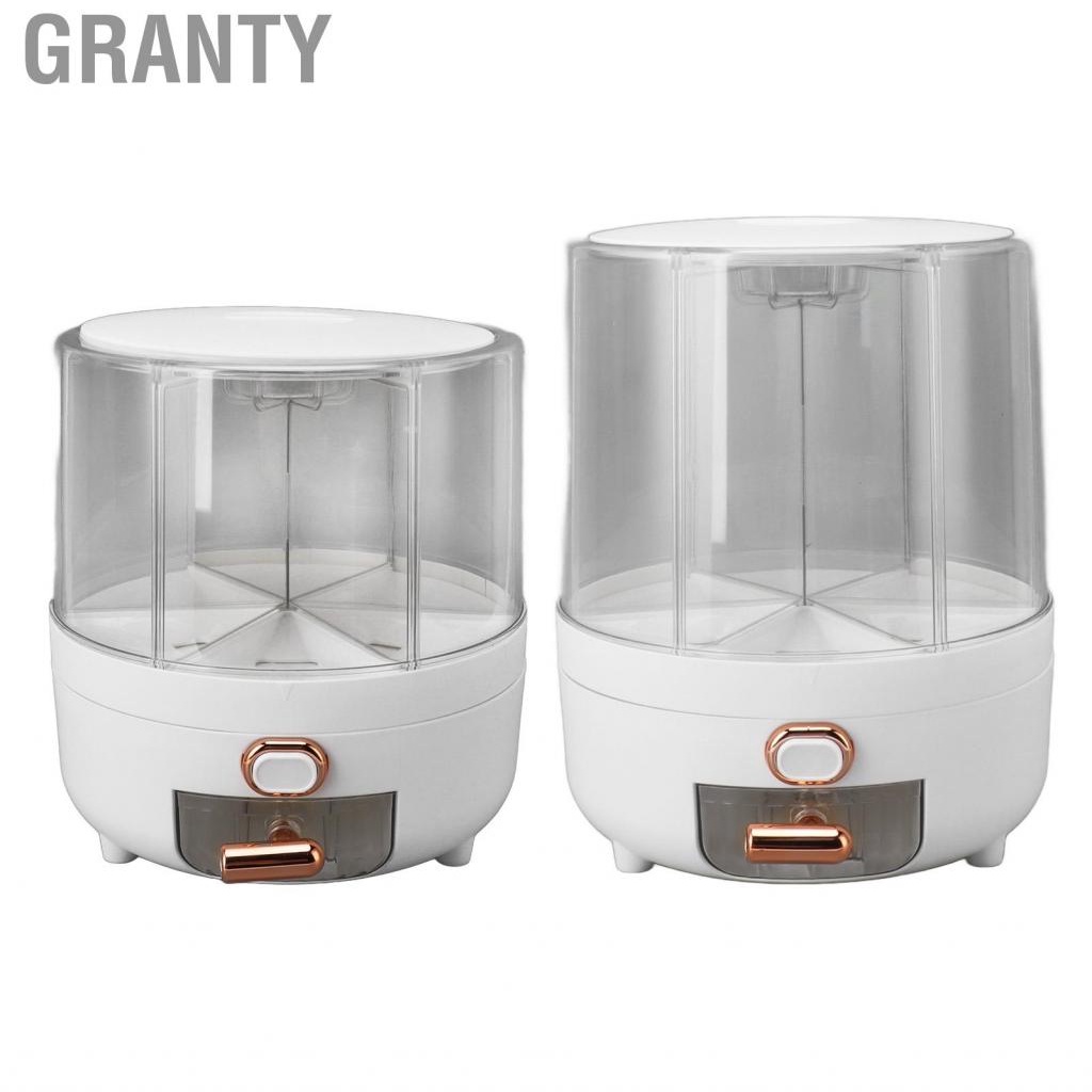 Granty Insect Proof Rice Storage Container 360 Rotating Grain Box ...