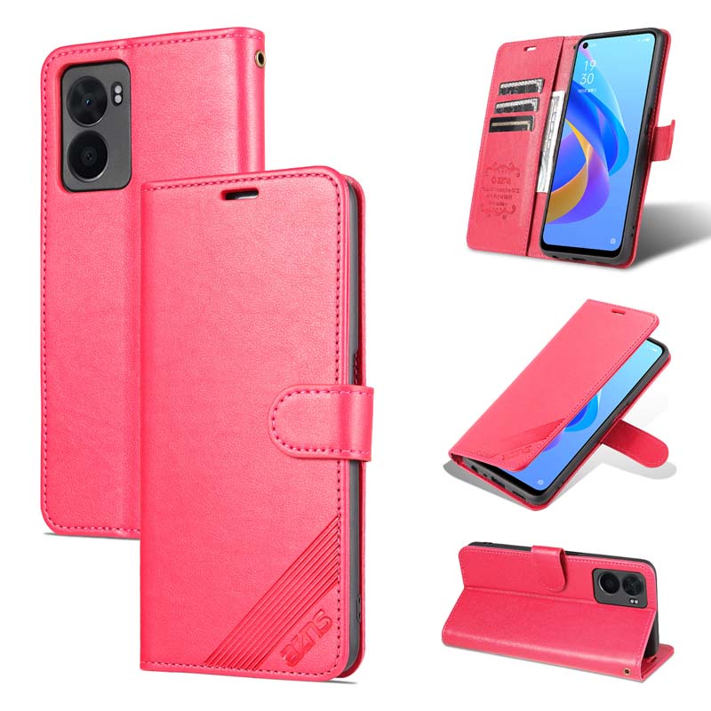 เคสหนัง PU แบบฝาพับ พร้อมช่องใส่บัตร และขาตั้ง สําหรับ OPPO A79 5G A2 Pro A2Pro case cover ...