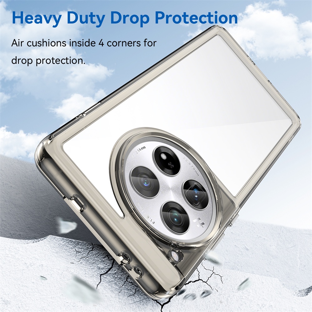 Lenuo โปร่งใสเคสโทรศัพท์สําหรับ OnePlus 12 11 11R Ace3 Ace2 Ace 3 2 Pro Nord N300 Racing ปลอก PC ...