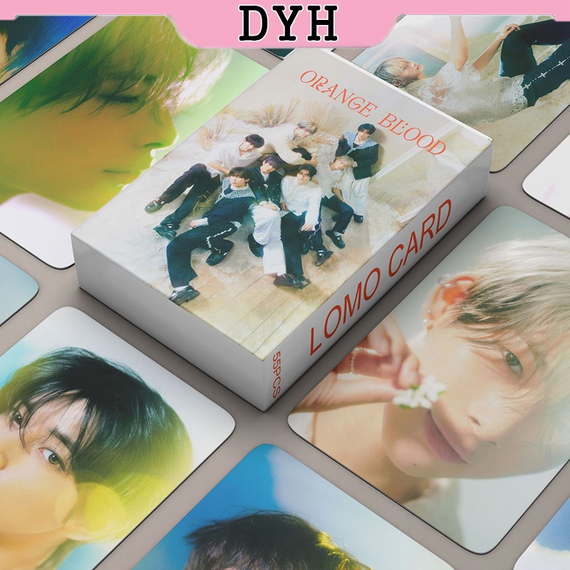 Dyh โปสการ์ด อัลบั้มรูปภาพ KPOP LOMO 2024 สีส้ม 55 ชิ้น | Shopee Thailand