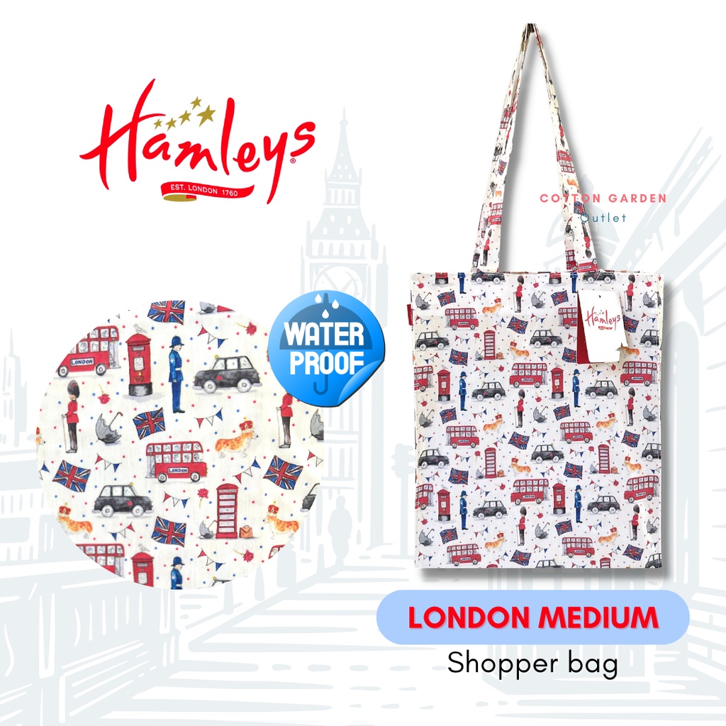 🇬🇧ของแท้จากอังกฤษ Hamleys Medium Shopper bag กันน้ำ | Shopee Thailand