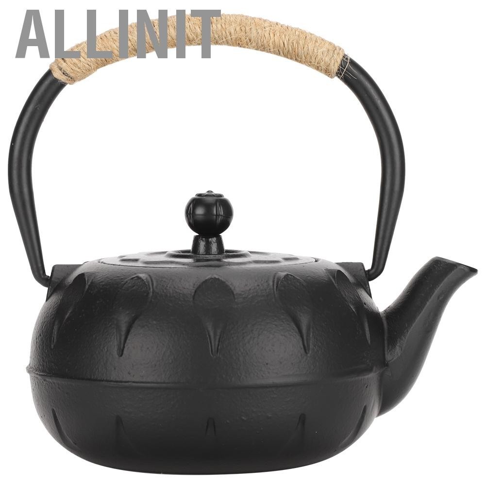 Allinit 0.6L Iron Pot Welcome Guests Pine Pig Teapot Imitation Japanese ...