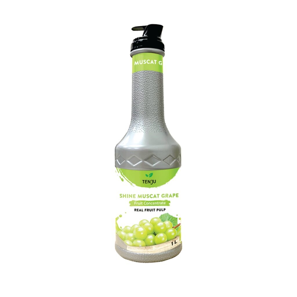 Tenju Shine Muscat Green Grape Syrup Concentrate 1 Ltr. เท็นจู ไซรัป ...