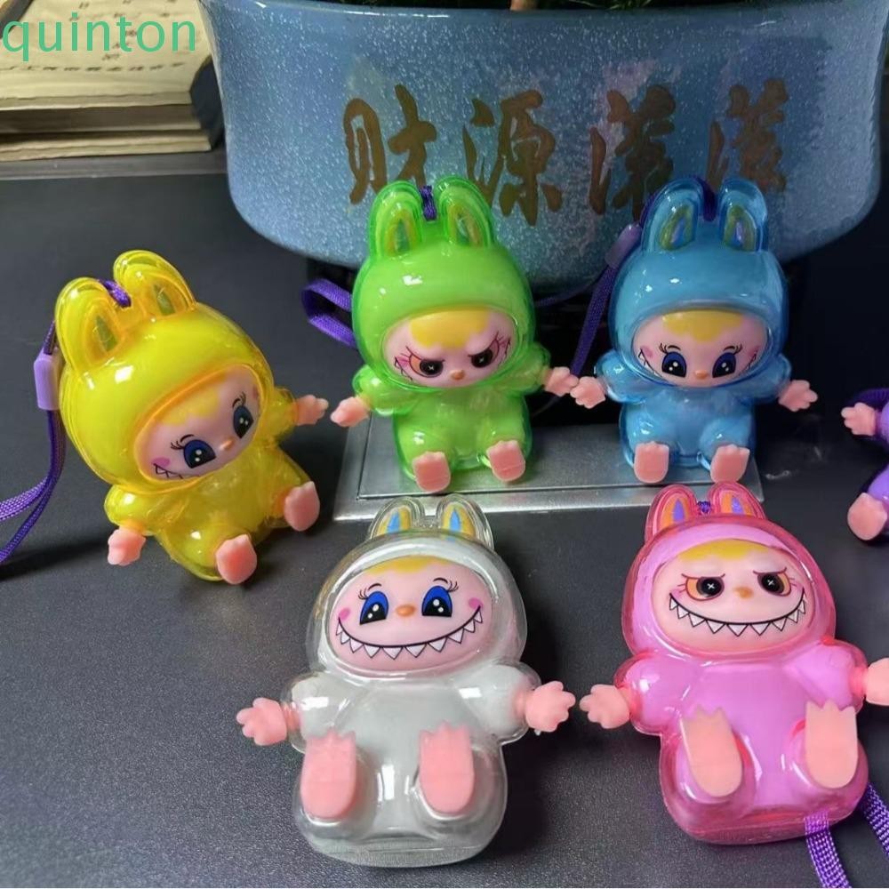Quinton Labubu จี้, การ์ตูน Anti-lost Labubu ตุ๊กตา, น่ารัก Mini Soft ...
