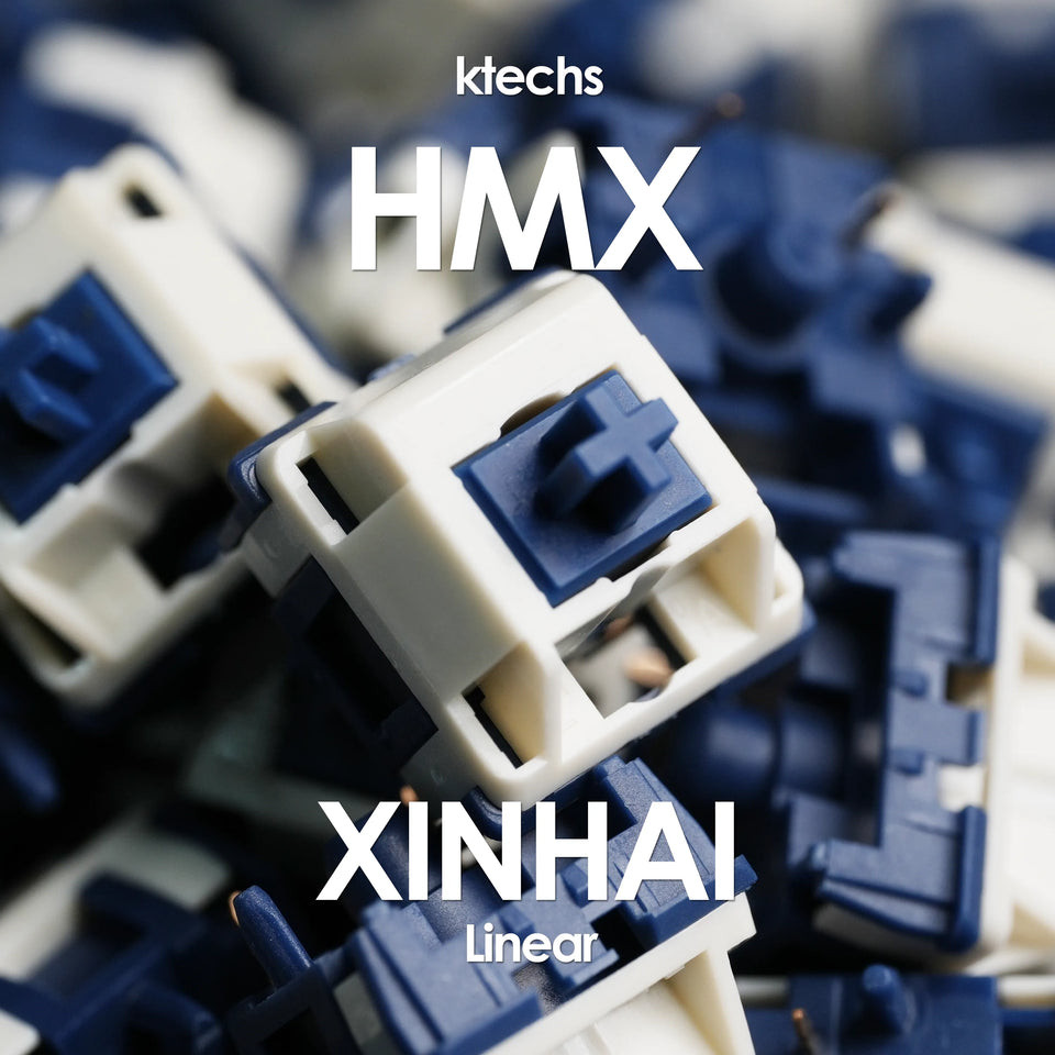 [ผู้ขาย Sg/หุ้น] HMX XinHai Linear Switch สําหรับคีย์บอร์ดเชิงกลแบบกําหนดเอง | Shopee Thailand