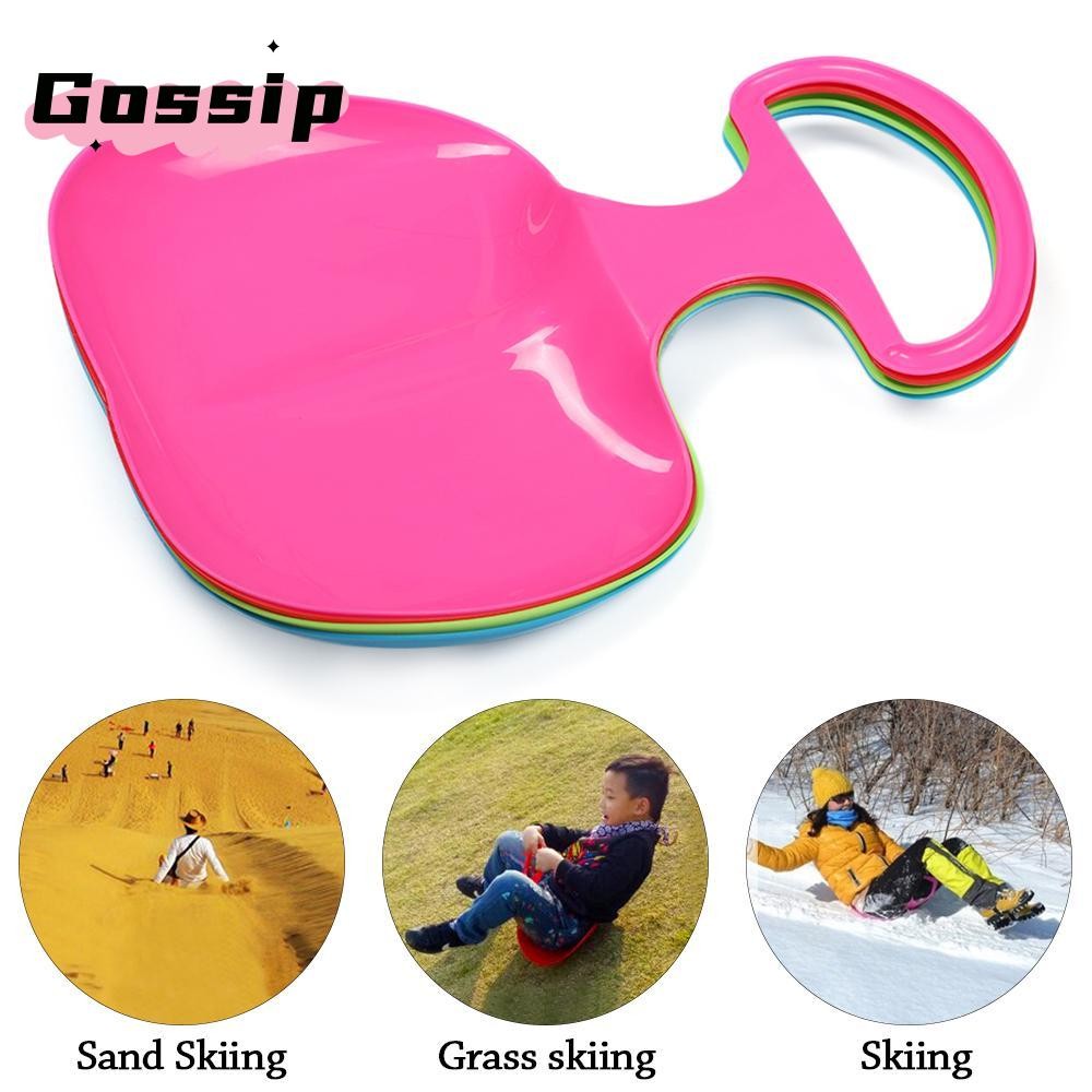 Gossip Kids Snow Sledge Outdoor Sports Grass Toboggan Sligh SKI Board ...