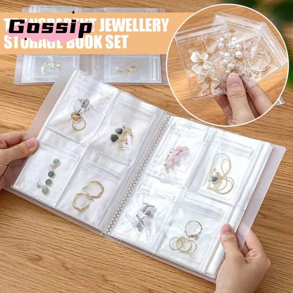 Gossip 84/160 Grid Display Organizer อัลบั้มภาพโปร่งใสกระเป๋าป้องกันการ ...