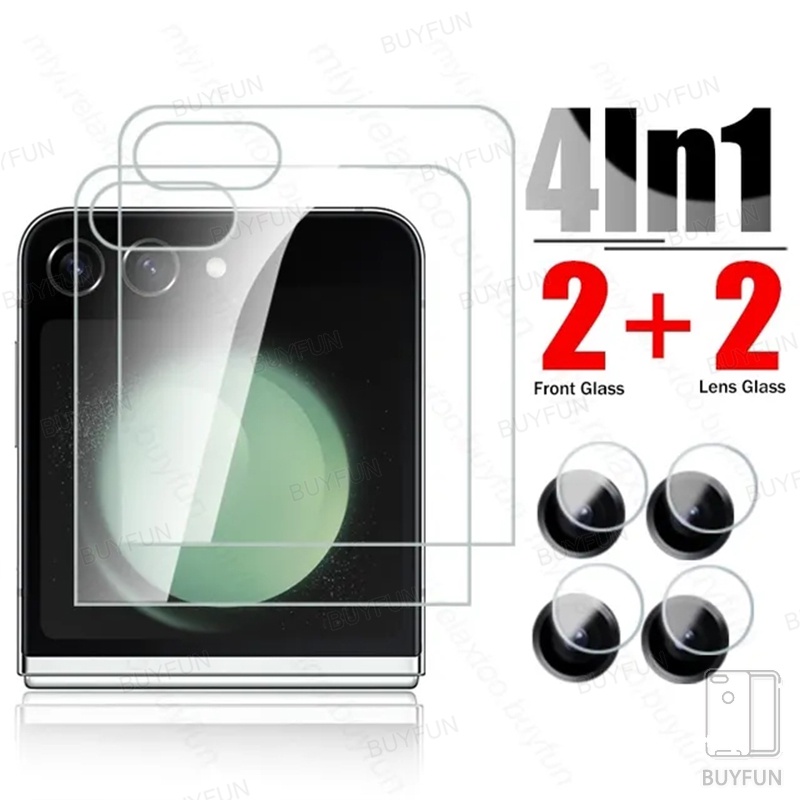 3in1/4in1 สําหรับ Samsung Galaxy Z Flip6 5G พลิก 6 5 zflip6 กล้อง ...