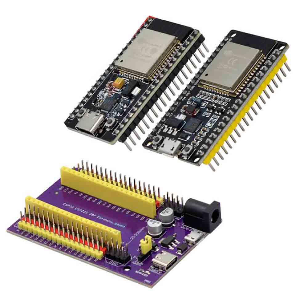 บอร์ดทดลอง ESP32 TYPE-C MICRO USB CP2102 WiFi และบลูทูธ Dual Core ESP32 ... บอร์ดทดลอง ESP32 TYPE-C MICRO USB CP2102 WiFi และบลูทูธ Dual Core ESP32 ...