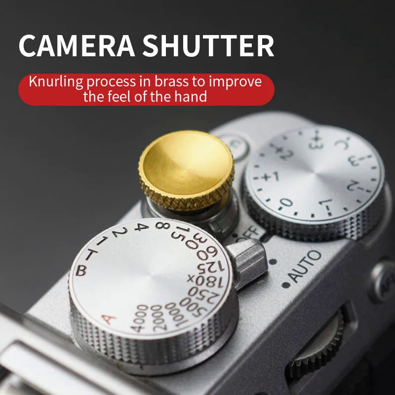 Micro Camera Metal Aluminum Soft Shutter Release Button For Fujifilm XT30 ii T20 10 XT4 XT3 2 ...