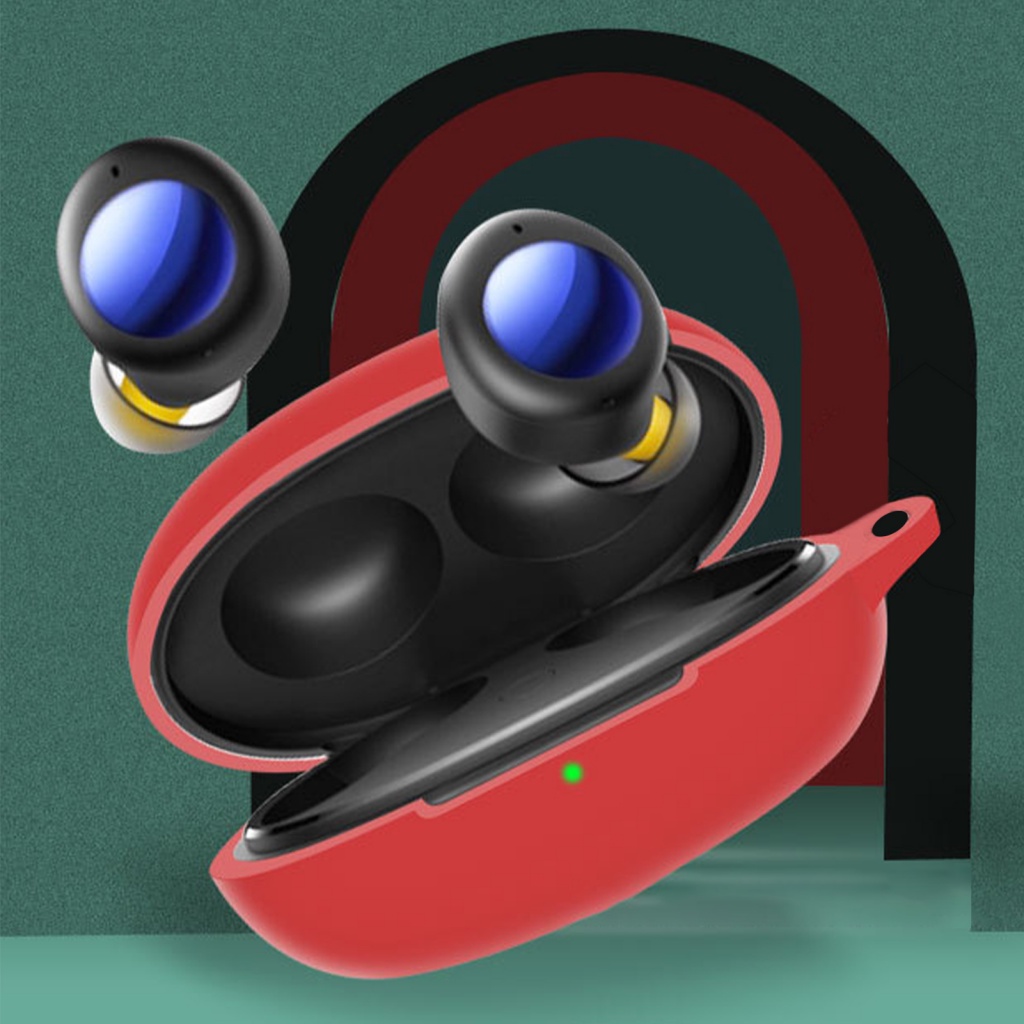 Rich2.br เคสหูฟังบลูทูธ ซิลิโคนนิ่ม กันกระแทก พร้อมคาราบิเนอร์ สําหรับ ...