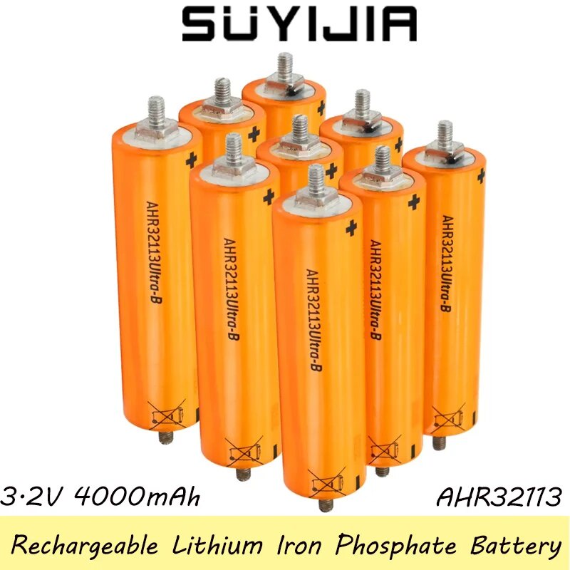 LiFePO4 Ahr32113 A123 Rechargeable Battery 3.2V 4.0a Lithium Iron ...