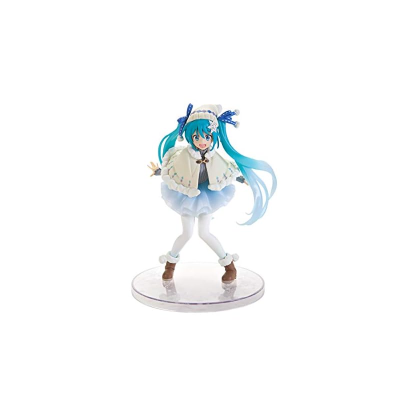 ฟิกเกอร์ Hatsune Miku Vocaloid Music Goods Prize Taito แฟชั่นฤดูหนาว ...