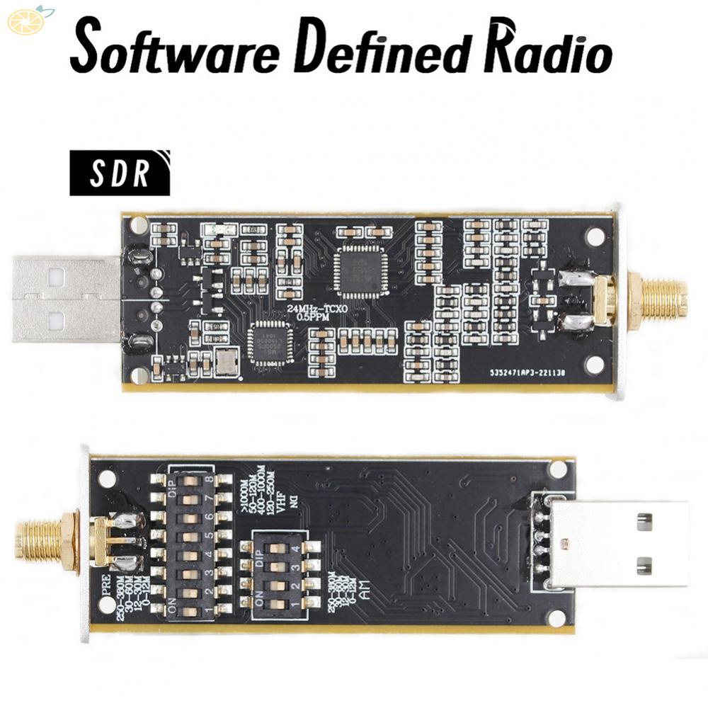 【VARSTR】SDR Receiver USB Interface 10KHz-2GHz 12-bit ADC Aviation For ...