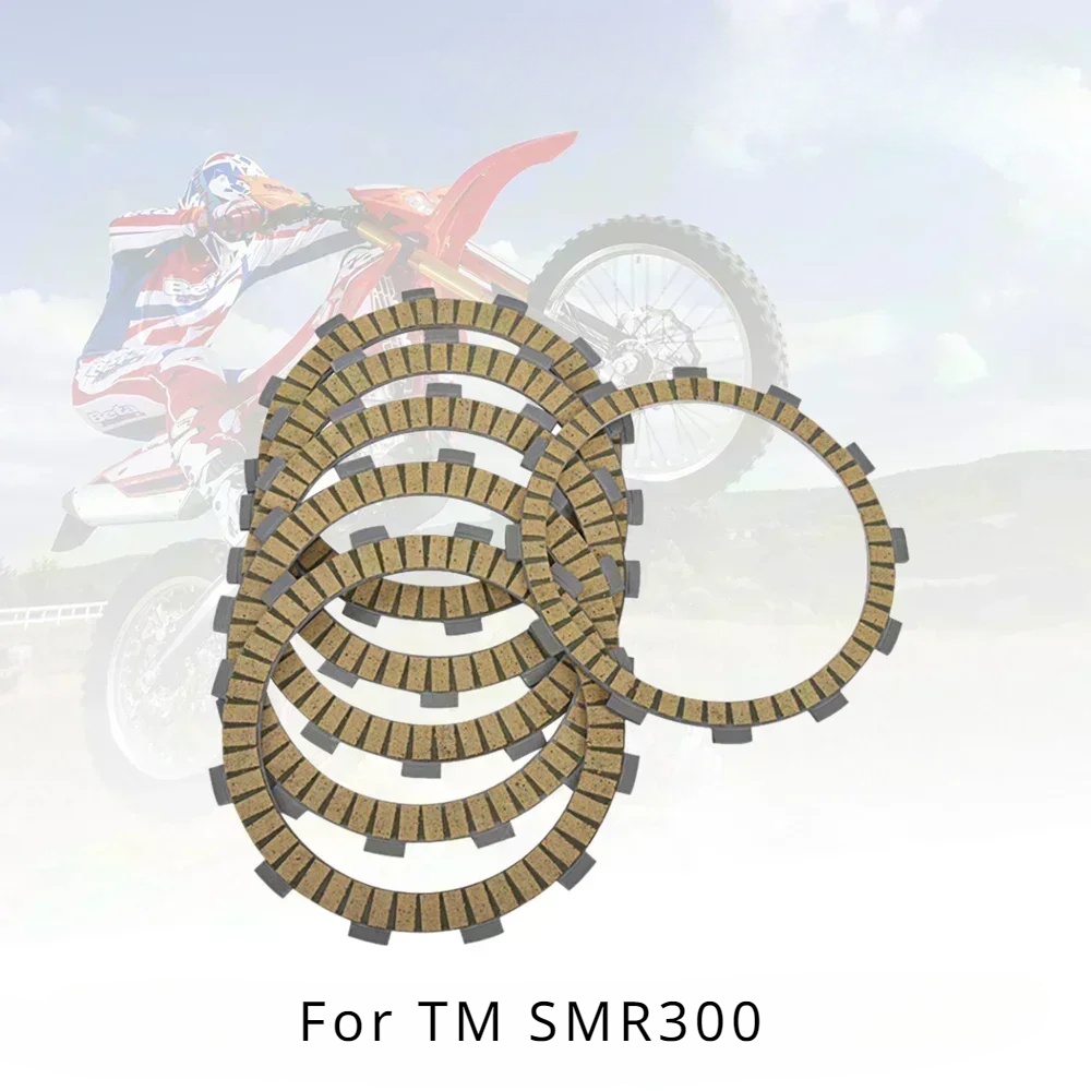 แผ่นคลัตช์ไฟเบอร์ อุปกรณ์เสริมรถจักรยานยนต์ สําหรับ TM SMR300 2003-2006 300 Cross 96-05 SMR 300 ...