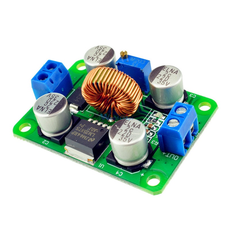 Lm2587 ปรับ 5A boost converter บอร์ดควบคุมแรงดันไฟฟ้าเหมาะสําหรับ ...