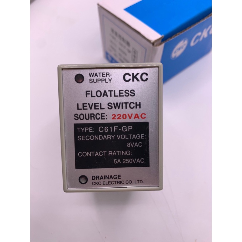 CKC แท้ C61F-GP Level Switch AC220V รีเลย์ ระดับสวิตช์ระดับ สวิตช์ ...