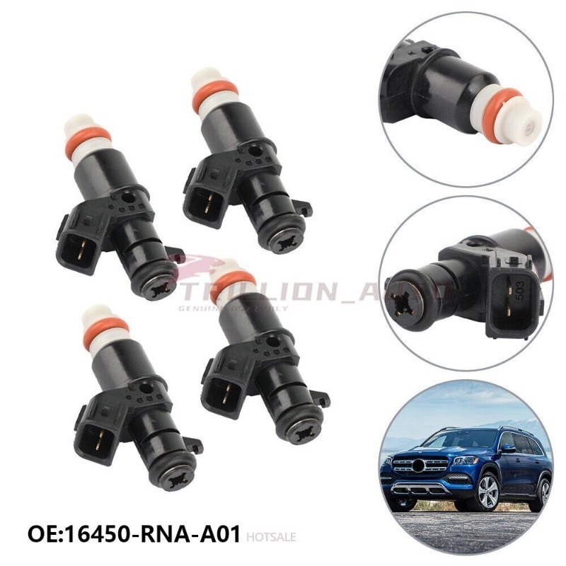 【ของแท้】หัวฉีดน้ํามันเชื้อเพลิง สําหรับ Honda Civic 2006-2011 Honda Fit ...