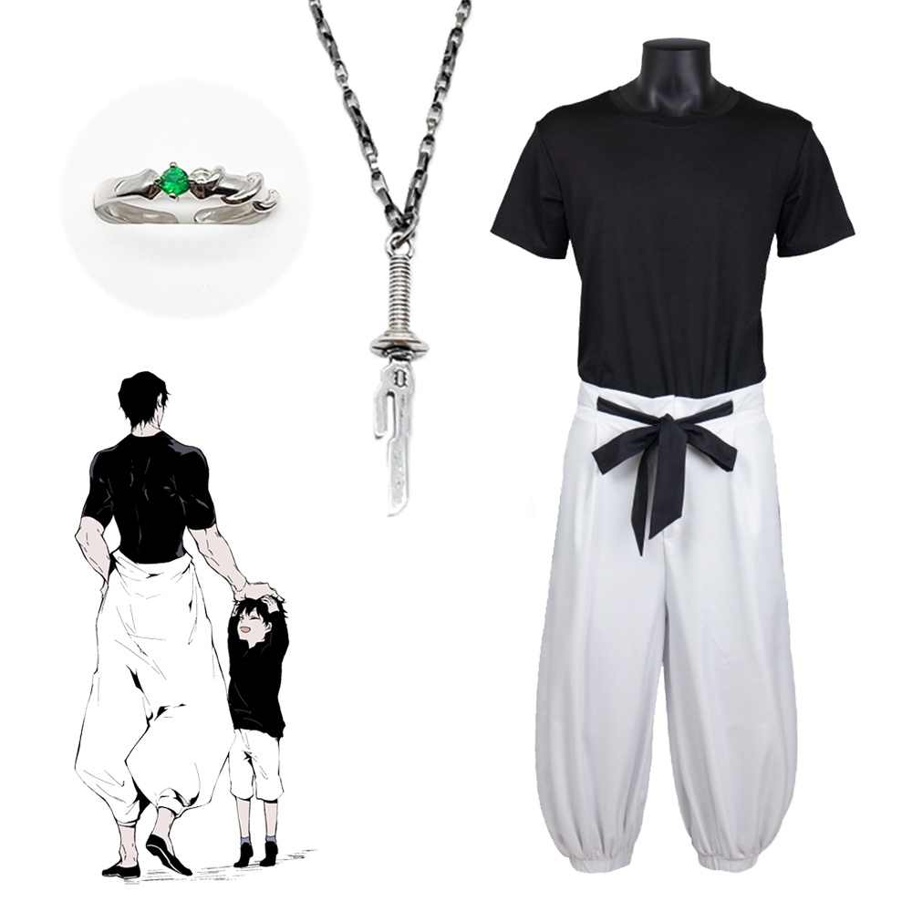 เครื่องแต่งกายคอสเพลย์ ชุดคอสเพลย์ มหาเวทย์ผนึกมาร Toji Fushiguro Toji ...