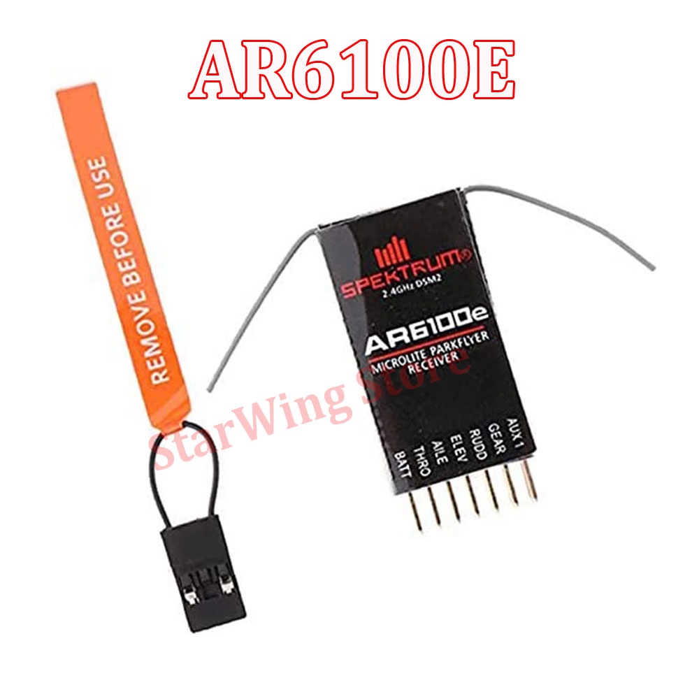 ตัวรับส่งสัญญาณ AR6100E RC รุ่น DSM2 2.4GHz 6 ช่อง 6CH สําหรับเครื่อง ...