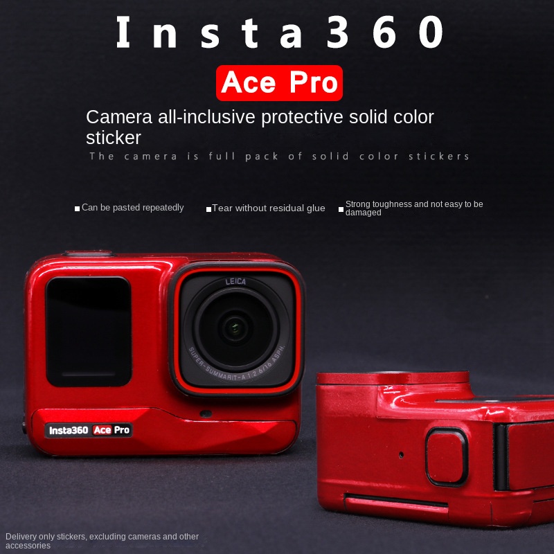 ฟิล์มกันรอยกล้อง เรืองแสง ไม่มีกาว สําหรับ Shadow Stone Insta360 Ace ...