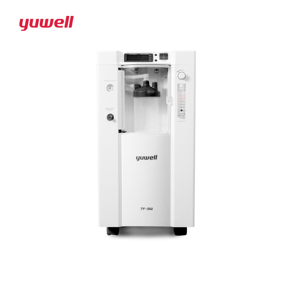 เครื่องผลิตออกซิเจน ขนาด 3 ลิตร Yuwell รุ่น 7F-3W ประกันศูนย์ไทย 3 ปี ...