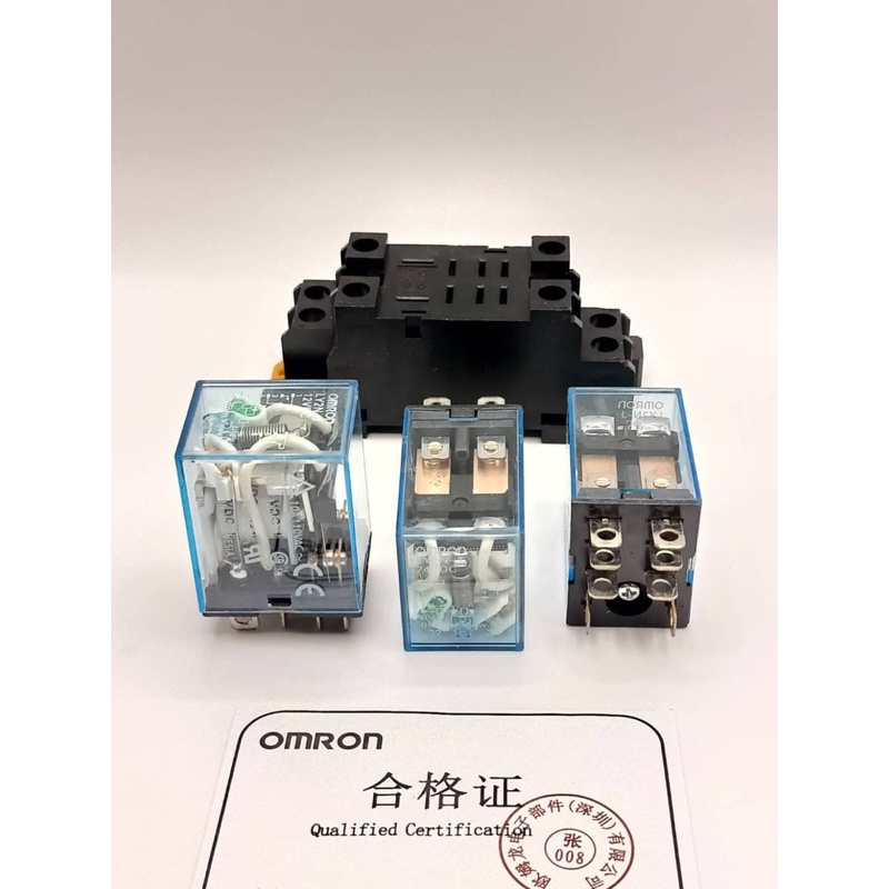 LY2N-J รีเลย์ 10A RELAY 12VDC 12VAC 24VDC 24VAC 110VAC 220VAC PTF-08A(Socket) ล้างสต็อก | Shopee ...