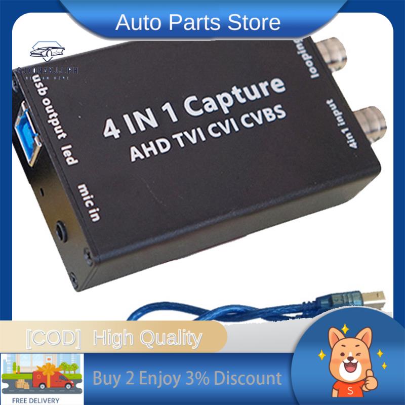 อะแดปเตอร์การ์ดจับภาพ Cvbs Tvi Cvi อินพุต USB เอาท์พุต 1080P อนาล็อก HD ...