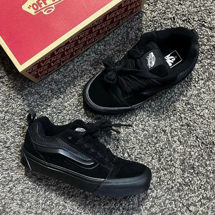 Vans KNU Skool Black White High Quality 100 Authentic Guarated Vanss ...