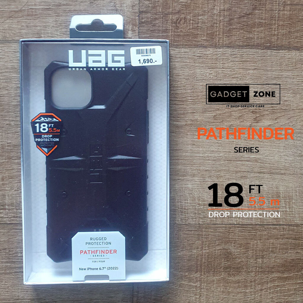 เคส UAG รุ่น PATHFINDER สำหรับ IP 13/14/15/13Pro/13PM/14PM/14Plus/15Plus/SE (สินค้าแท้จากศูนย์ ...