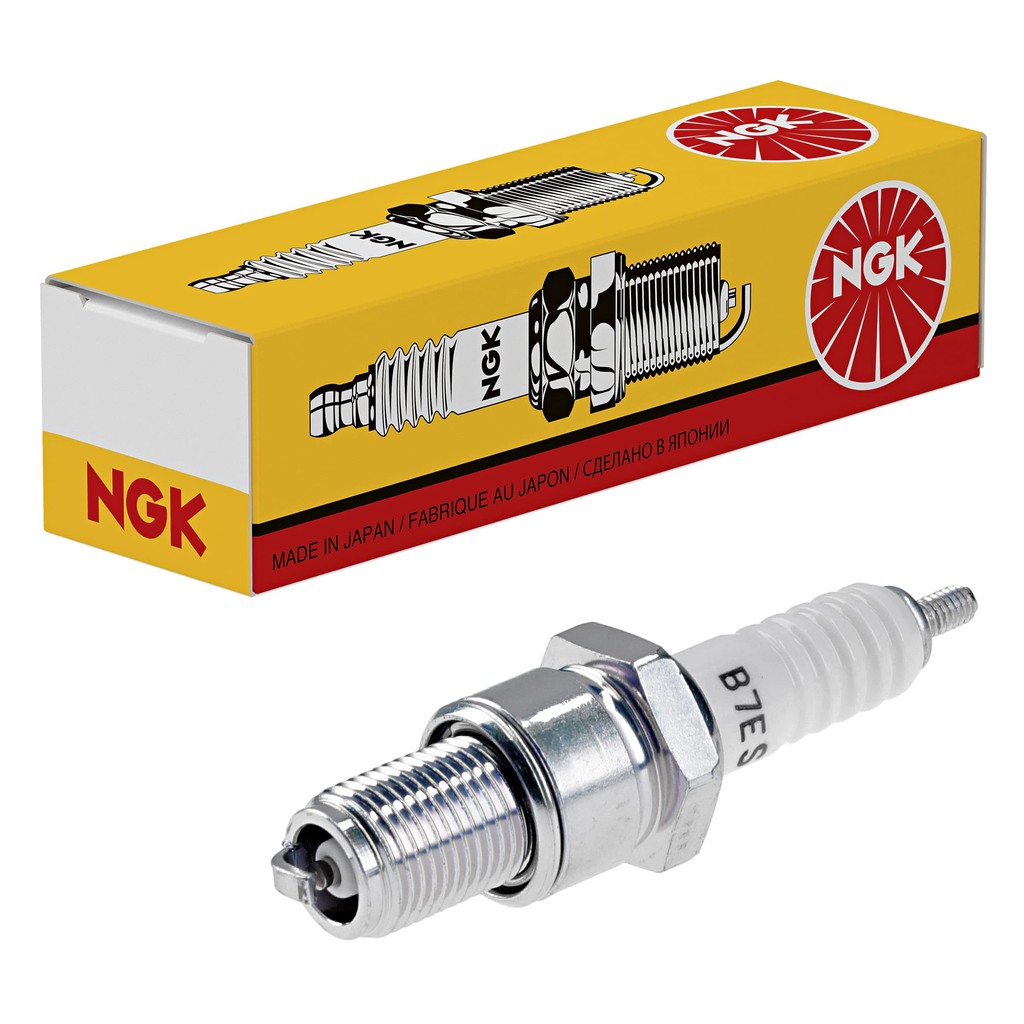 หัวเทียน NGK ทั่วไป (แบบแยก/มีเทอร์มินอล) 1 ชิ้น [7310] B6ES | Shopee ...