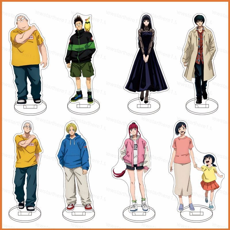 Jason SAKAMOTO DAYS ขาตั้งวัสดุอะคริลิคผู้ถือแผ่นป้ายอะนิเมะรุ่นของเล่น ...