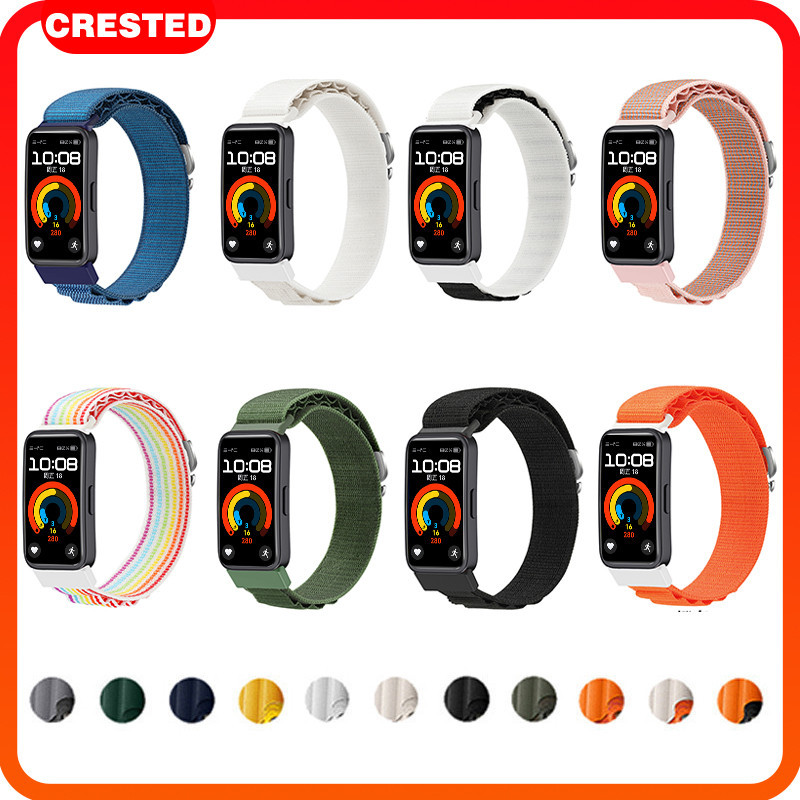 สายนาฬิกา Alpine Loop for Huawei Band 10 9 8 NFC สมาร์ทนาฬิกาสายไนลอน ...