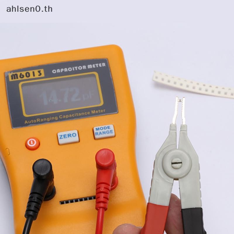 Ahlsen0 LCR SMD High-Precision Chip Capacitor คลิปทดสอบจระเข้คลิปทดสอบติดตั้งทองแดง-Plated ...